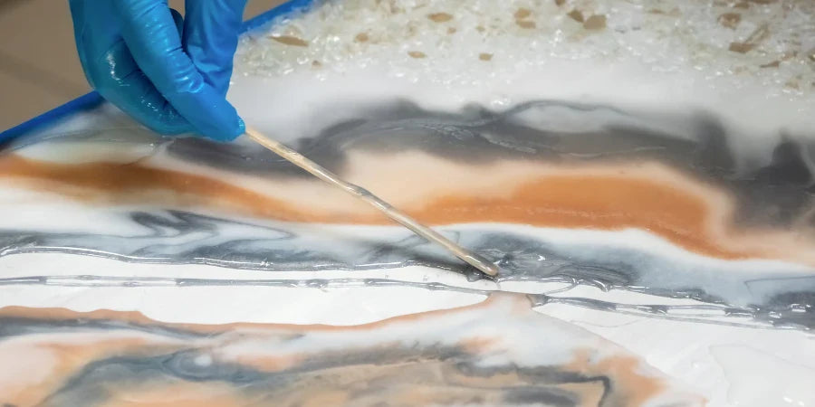 How to Handle Unwanted Particles in Curing Resin?