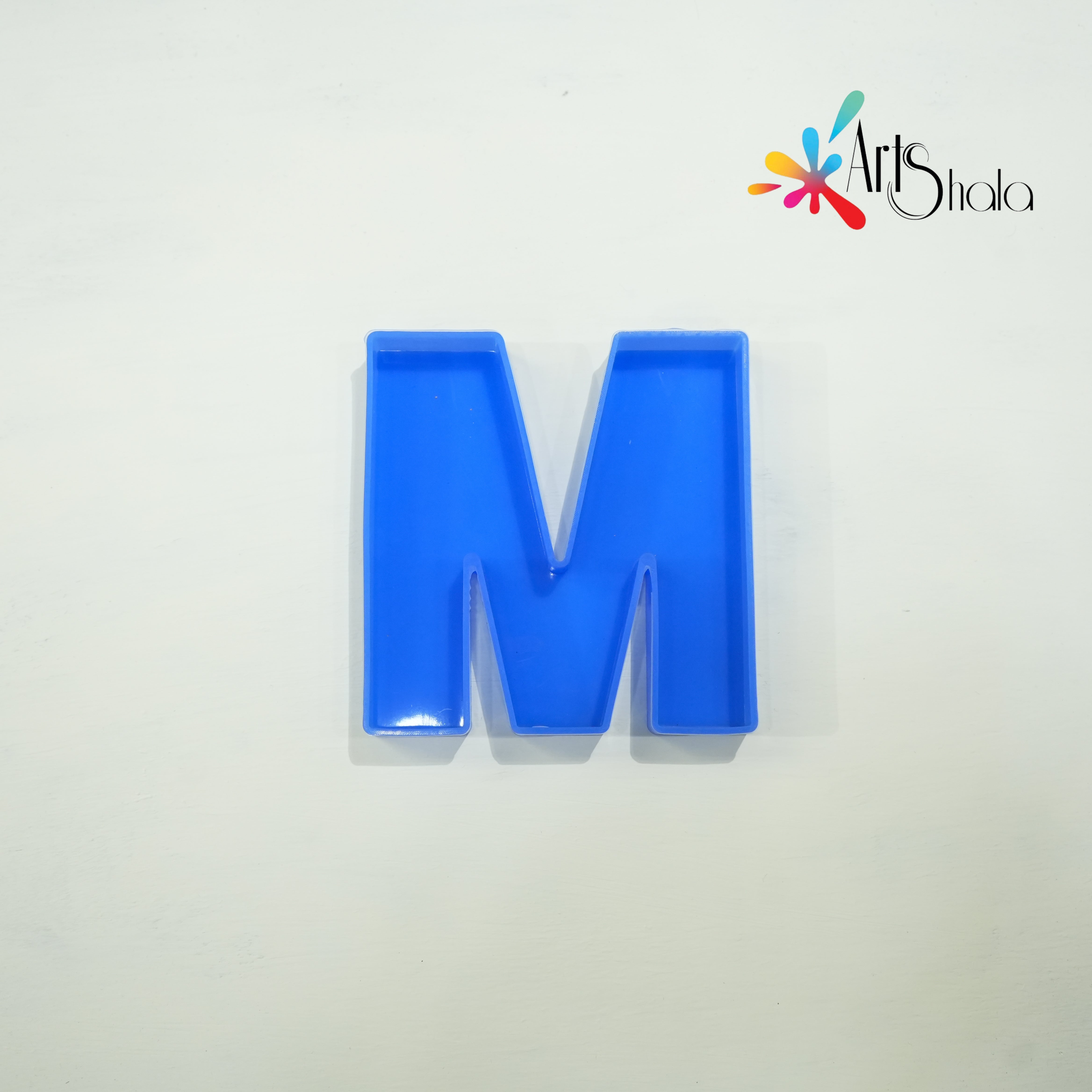 Buy Uppercase Letter M Silicone Mould Online from Arts Shala