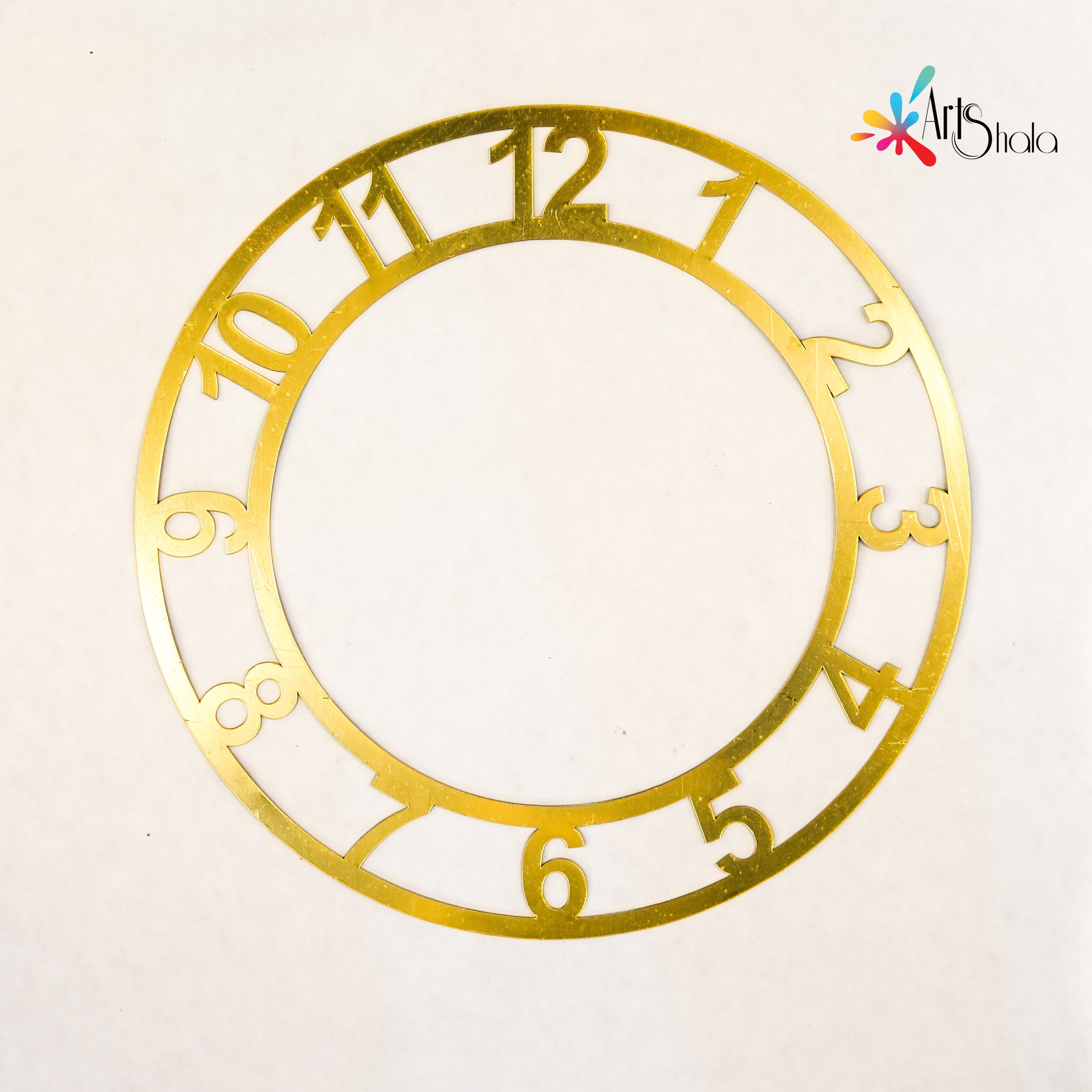 Buy Acrylic Roman Clock Ring Online | Artsshala – Arts Shala