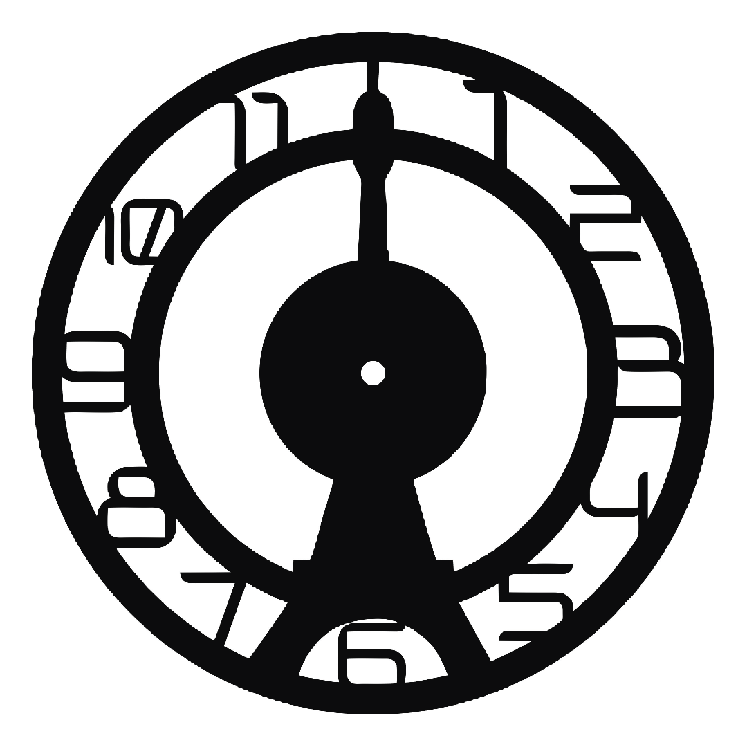 Buy Industrial Gears Clock CDR Vector Design Online | Artsshala – Arts ...