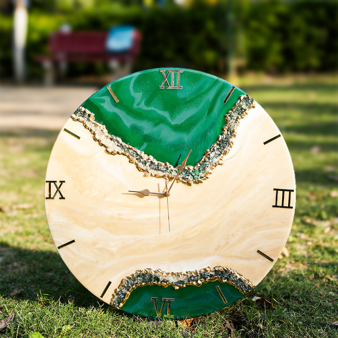 Geode Wall Clock – Arts Shala