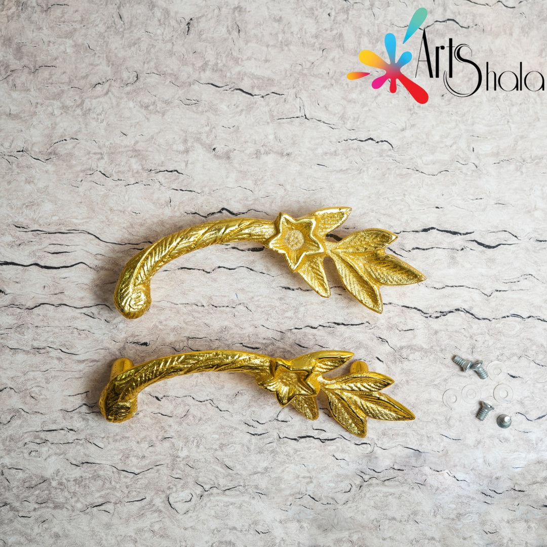 Buy Double Metal Leaf Tray Handle Online