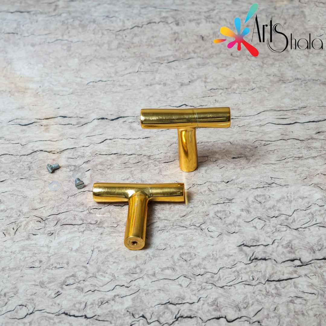 Buy Single T-Shape Metal Tray Handle Online | Artsshala – Arts Shala