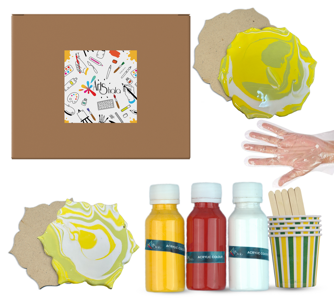 How to Choose a Basic Colour Palette for Acrylic Painting